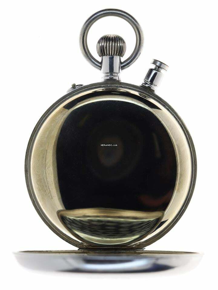 Herando - Lemania Gents Pocket Watch Split Second Chronograph Rattrapante