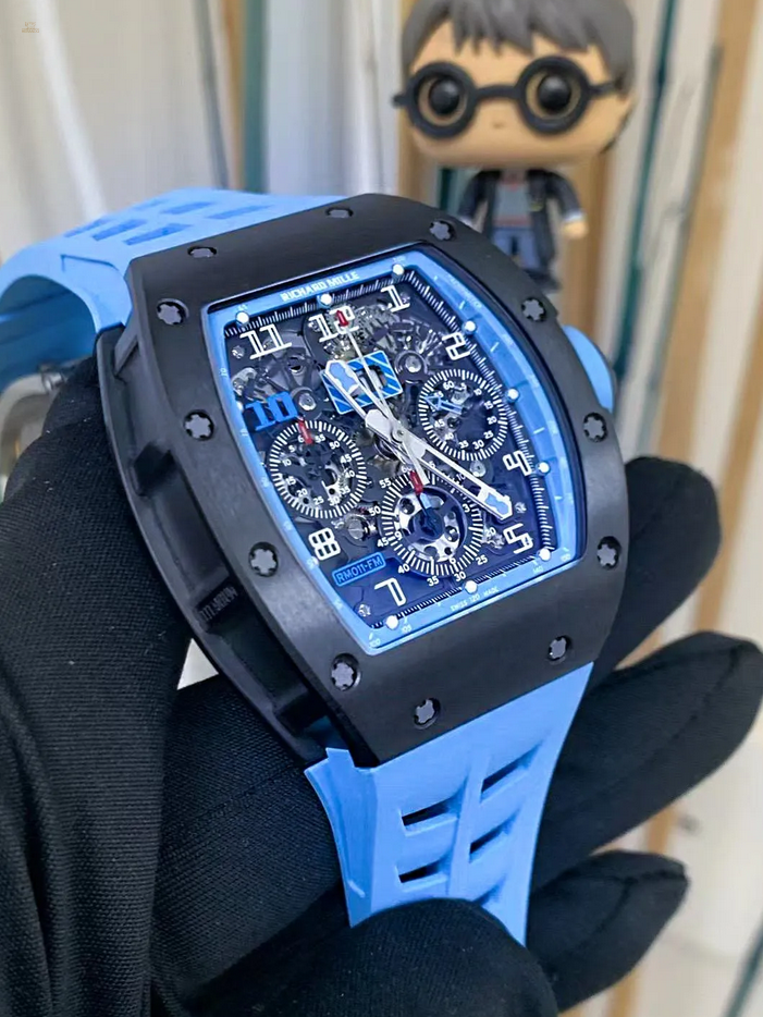 Herando - Richard Mille RM 030 Argentina Black DLC Titanium